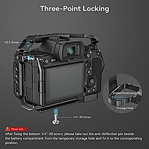 SmallRig Full Camera Cage for Sony Alpha 7R V / Alpha 7 IV / A7R IV / Alpha 7 S III / Alpha 1 - 3667B