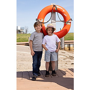 Brix Boys' Short Sleeve T-Shirts – Jersey Crew Neck 5-Pack Tagless Tees. 100% Cotton Multipack