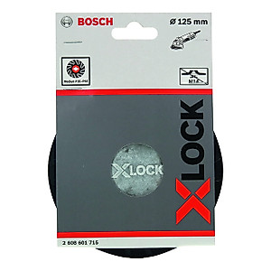 Bosch X-LOCK 2608601715 Rubber Pad (4.9 inches (125 mm) Diameter, Midam)