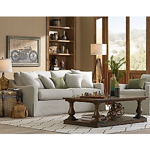 Cherry Finish Wood Surveyor Tripod Floor Lamp