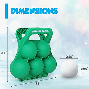 Slippery Racer 5 in 1 Snowball Maker (GREEN)