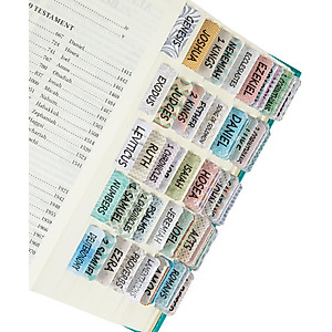 Mr. Pen- Bible Tabs, 75 Tabs, Laminated, Bible Journaling Supplies, Bible Tabs Old and New Testament, Bible Tabs for Women, Bible Tabs for Journaling Bible, Bible Book Tabs …