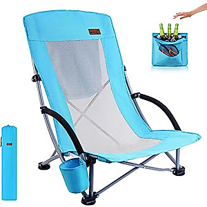 Nice C Beach Chair with Cooler + 2 Pack Beach Chair with Cooler and Umbrella
