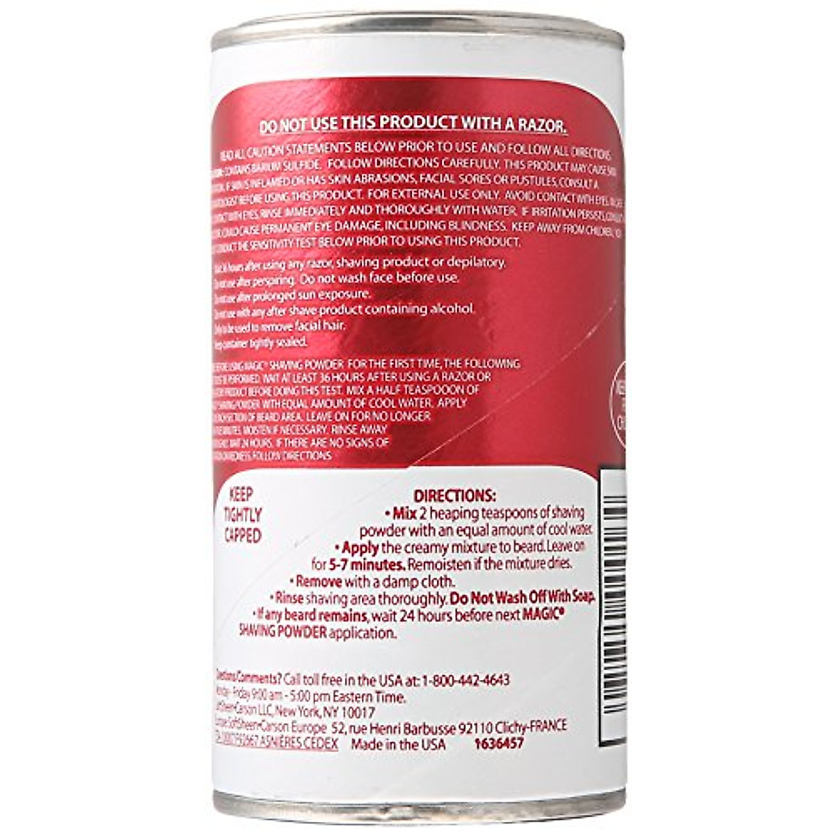 Razorless Shaving for Men by SoftSheen-Carson Magic Extra Strength Shaving Powder, For Coarse Textured Beards, Formulated for Black Men, Depilatory, Helps Stop Razor Bumps, Since 1901, 5 oz