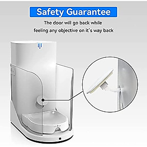 CATLINK Automatic Cat Feeder, Health Report for Cats, 3.5L Capacity WiFi Enabled Smart Cat Feeder, App Control, Portion Control, Multi-cat Identification, Timed Cat Food Feeder with Ceramic Bowl