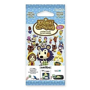Animal Crossing: Happy Home Designer Amiibo Cards Pack - Series 3 (Nintendo 3DS)