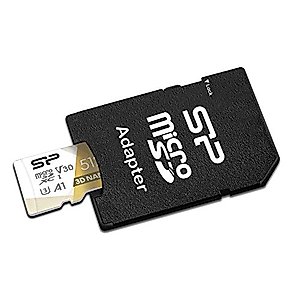 Silicon Power 512GB Micro SD Card U3 SDXC microsdxc High Speed MicroSD Memory Card with Adapter for Nintendo-Switch, Steam Deck, DJI Pocket 2 and Drone