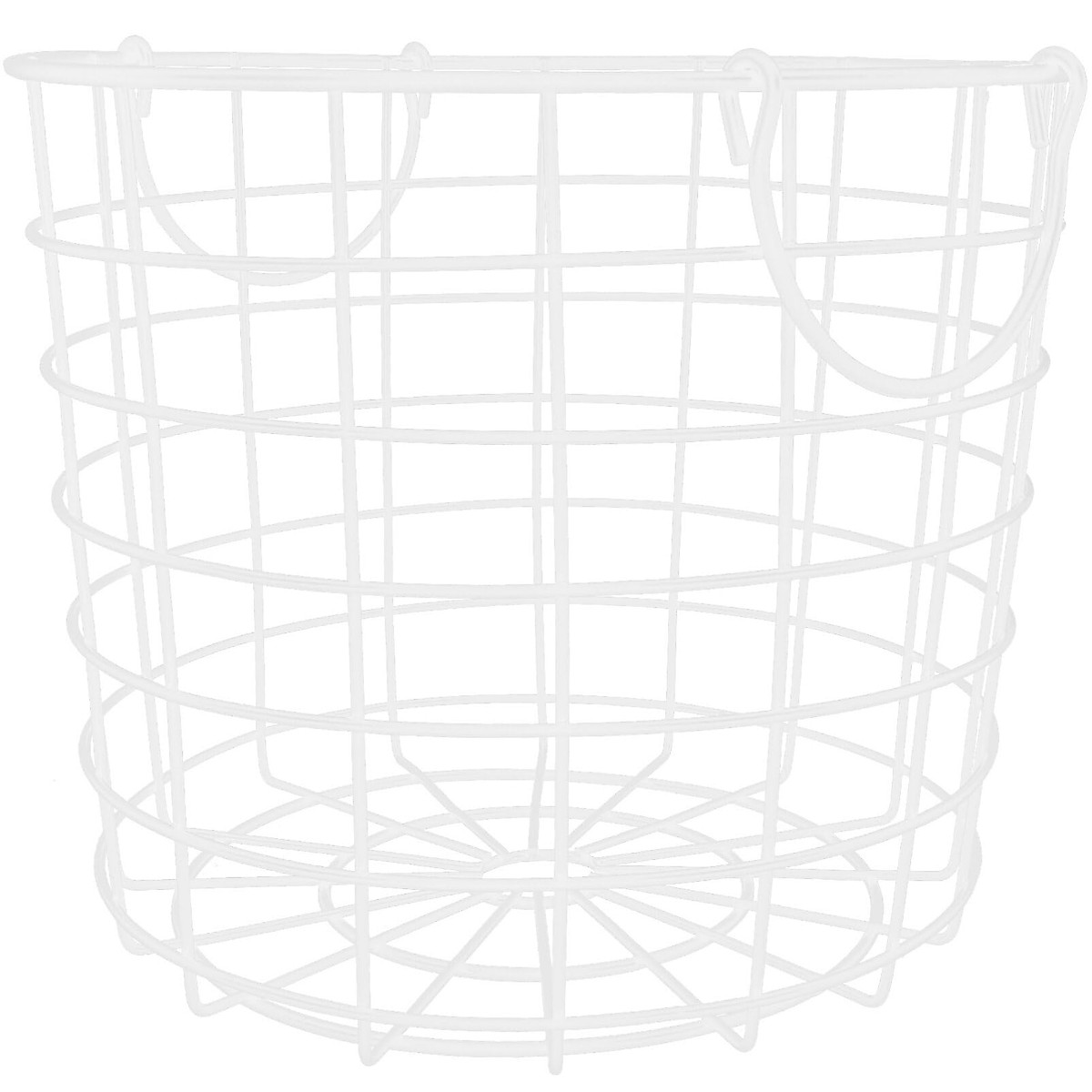 MAGICLULU Iron Wire Laundry Hamper Laundry Storage Basket With Handles Iron Storage Basket
