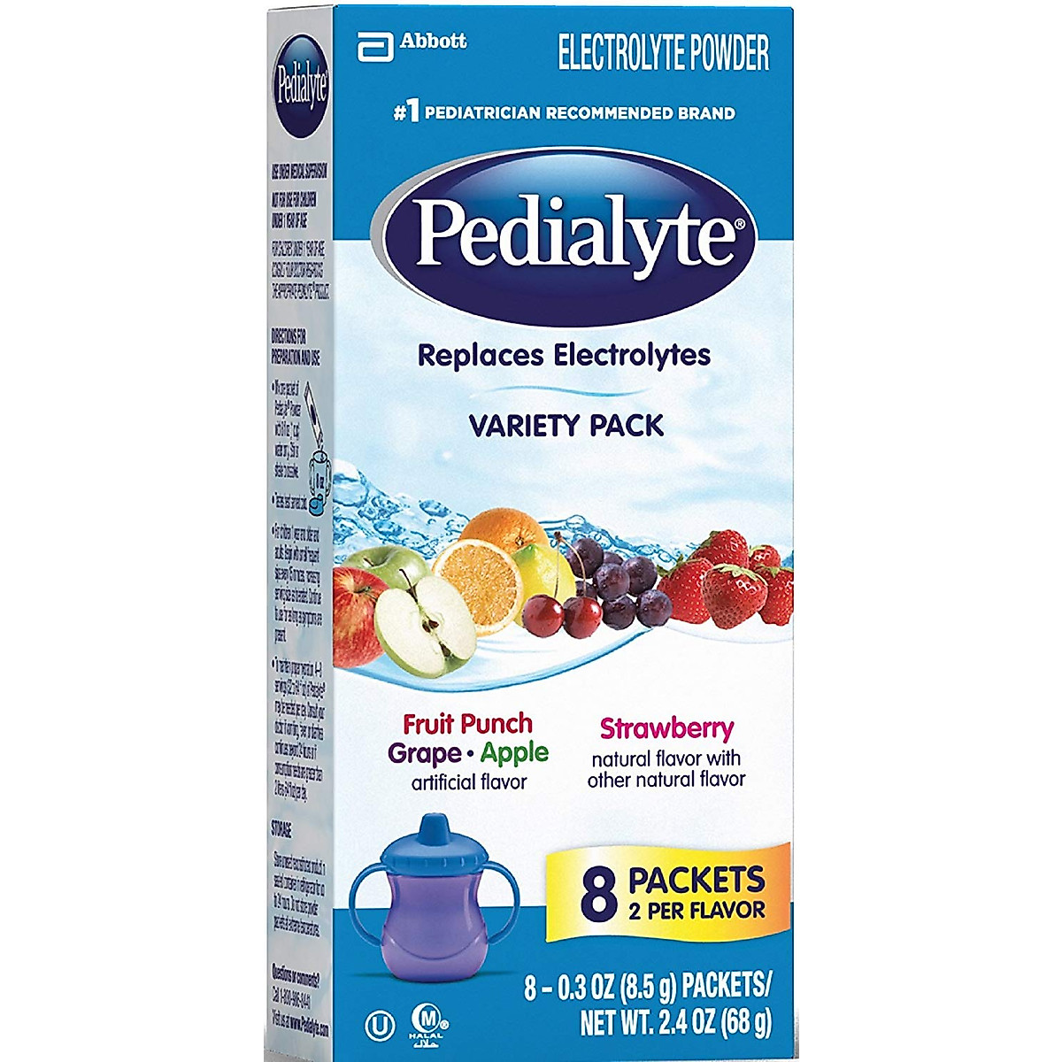 Oral Electrolyte Powder, 8 count (Pack of 3)