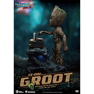 Beast Kingdom Guardians of The Galaxy Vol. 2: Groot LS-081 Life-Size Statue, Multicolor