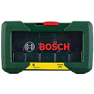 Bosch 2607019464 Routing Drill Bit Set 6 Pcs