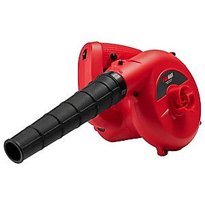 PROMAKER Corded Electric Leaf Blower, Small handheld Blower/Vacuum for home with a variable speed (7 levels of speed) 2 in 1, Air Duster with a dust bag for Computer/Leaf/Dusting 400W 120V PRO-SP400.