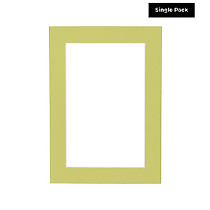 12x18 Mat Bevel Cut for 11x15 Photos - Acid Free Pistachio Green Precut Matboard - For Pictures, Photos, Framing - 4-ply Thickness