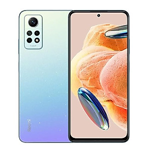 Xiaomi Redmi Note 12 Pro 4G (256GB + 8GB) Factory Global Unlocked 6.67" 108MP Pro Triple Camera (Tmobile/Tello/Mint USA Market) + Extra (Fast 33w Dual Car Charger) (Glacier Blue (Global))