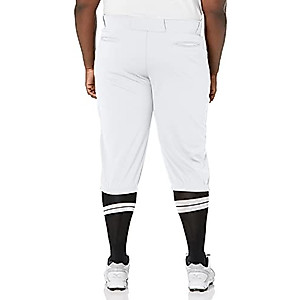 CHAMPRO Standard Adult Triple Crown Knicker, White, Small