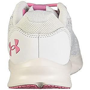 Under Armour Women's Shadow --Running Shoe, (104) Halo Gray/Halo Gray/Pace Pink, 8.5