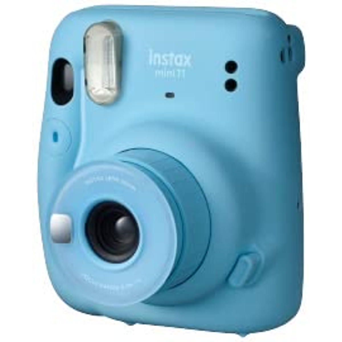 Fujifilm Instax Mini 11 Instant Camera Accessory Kit (Sky Blue) with Case, Instax Mini Film (2 Pack) and Instax Mini Sky Blue Film