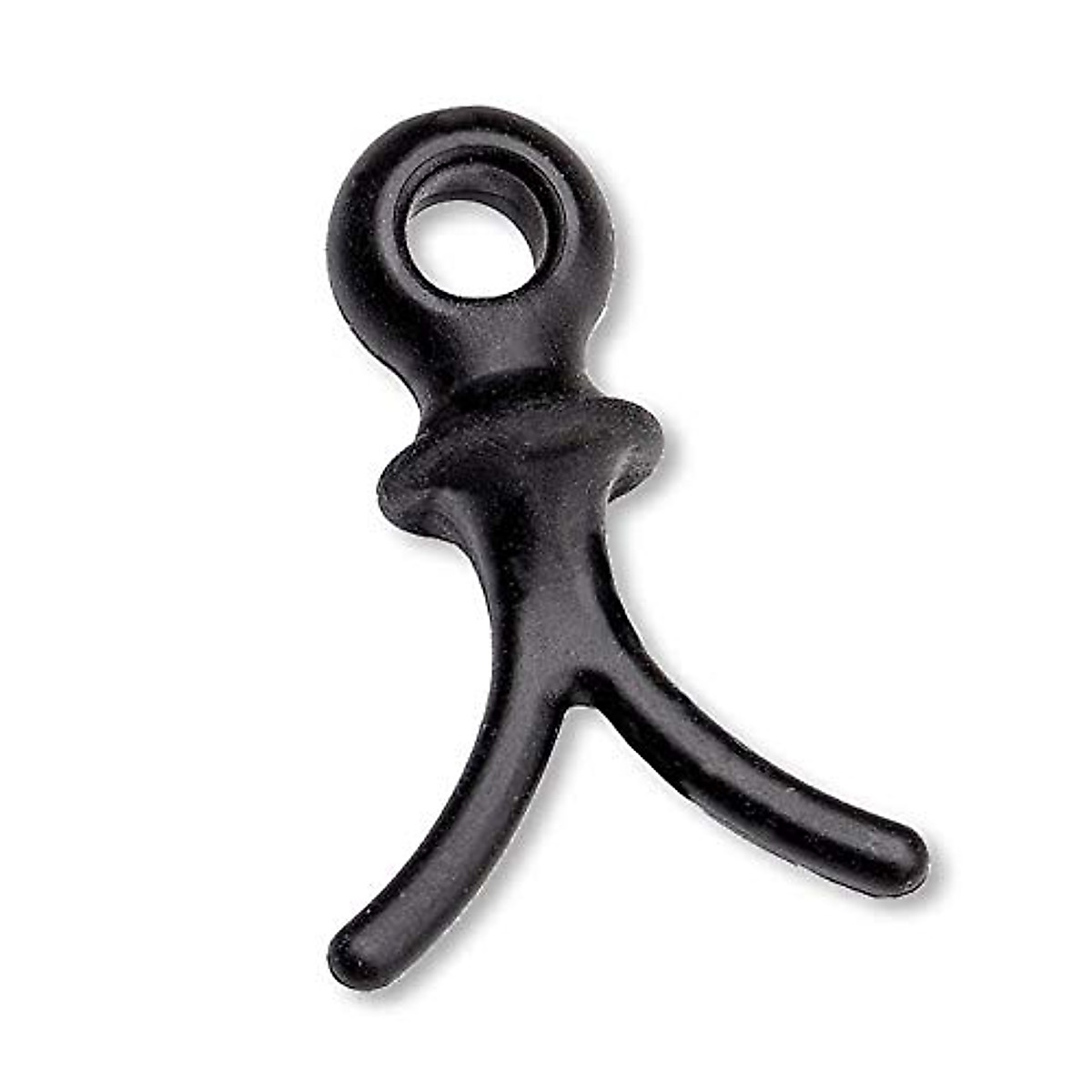 Pine Ridge Archery Wishbone Bow String and Cable Dampener, 14 Grains, Noise, and Vibration Reducer, Compatible with Crossbows and Compound Bows, Black, Pack of 4