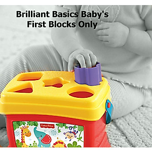 Fisher-Price Brilliant Basics Baby's First Blocks