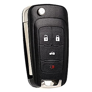 Keyless Entry Remote Control Key Fob Replacement Fits for Chevy Cruze Equinox Camaro Impala Malibu Sonic Buick Regal Verano Encore Allure Lacrosse GMC Terrain 2010-2021 OHT01060512 13504200