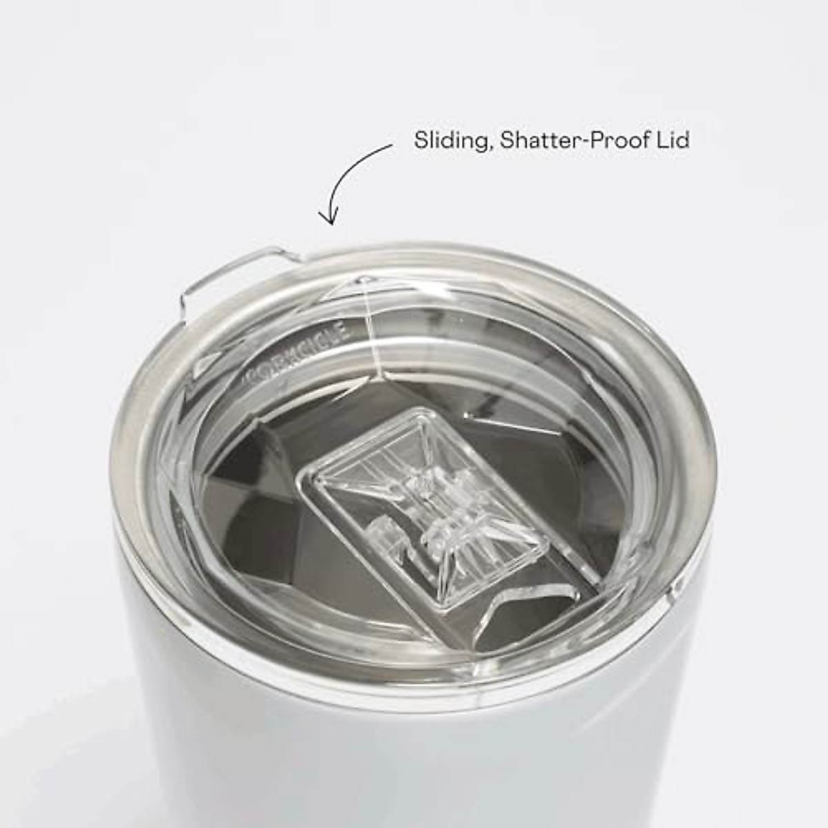 Corkcicle Marvel 24 Ounce Triple Insulated Stainless Steel Travel Cup Tumbler with Lid and Silicone Bottom for Hot and Cold Drinks, Iron Man