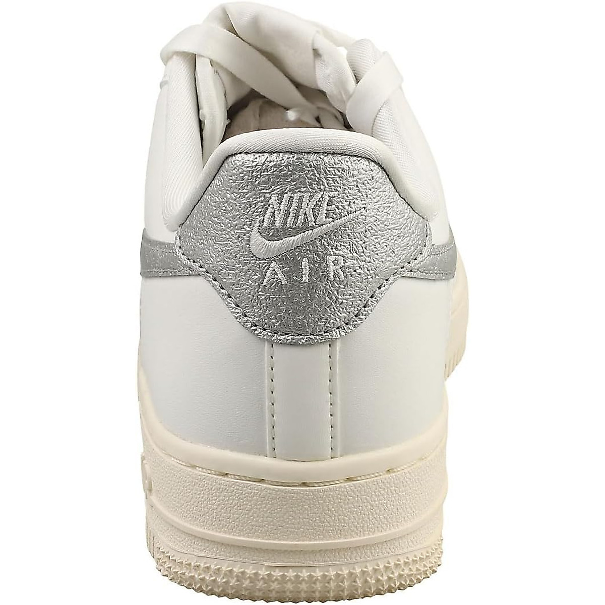 Nike Air Force 1 Low Women Summit White/Metallic Silver DQ7569-100 8.5