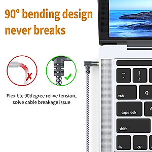 2 Pack Aux Cable, 3.3ft TRS Auxiliary Cables 90 Degree Right 3.5mm Nylon Braided 1/8 AUX Cord for Car Compatible with Stereos, Speaker, iPod iPad Smartphone, Headphones Sony,Echo Dot,Beats- Grey