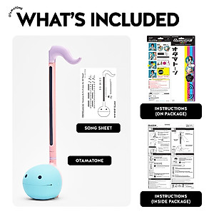 Otamatone Japanese Electronic Musical Instrument Portable Music Synthesizer from Japan by Maywa Denki Studio Award Winning Educational Fun Gift for Children, Teens & Adults - Unicorn