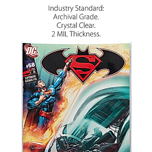 TitanShield Current/Modern Size Resealable Comic Book Bags (150 Count)