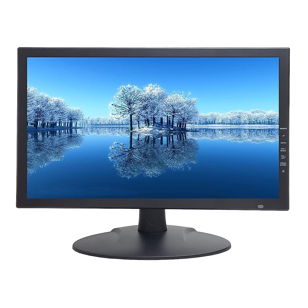 101AV 18.5 LED Security Monitor HDMI up to Ultra HD 4K/8MP 3840x2160,VGA & BNC Input/Output Build in Speaker Audio Video Display VESA Compatible for CCTV DVR Home Office Surveillance 24/7