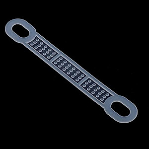 100x Stretchy Anti-Slip Silicone Hanger Grips Clothes Hanger Strips Pads