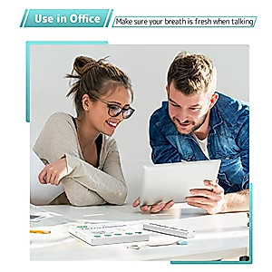 HEINENAND Travel Toothbrushes, 4 in 1 Biodegradable Disposable Toothbrush with Floss Toothpick Tongue Scraper, Eco-Friendly Individually Wrapped Toothbrush for Travel Office and School (10 Pack)