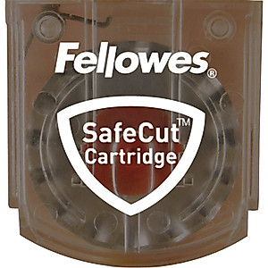 Fellowes 4 SafeCut Rotary Trimmer Blades, Straight, 2 Pack (5411402)