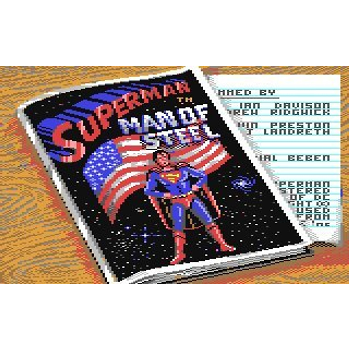 Superman: Man of Steel - Commodore 64