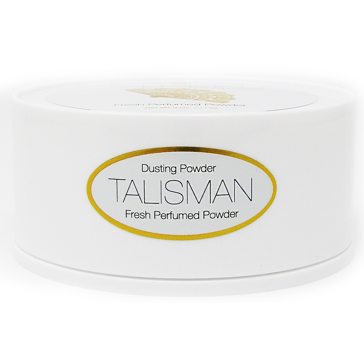 Talisman Perfumed Dusting Powder with Puff, 4 oz