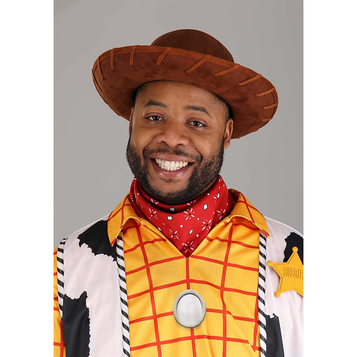 Fun Costumes Disney Plus Size Woody Toy Story Halloween, Adult Deluxe Cowboy Outfit for Men (3X)