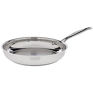 Cuisinart 10-Inch Open Skillet and 8-Inch Professional Stainless Skillet