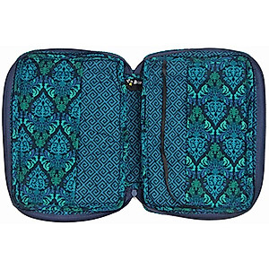 DIWI Quilted Bible Cover Medium Sizes 8.75 X 6.25 X 2.5 Inches Good Book Case (M, C1 Green Fence)