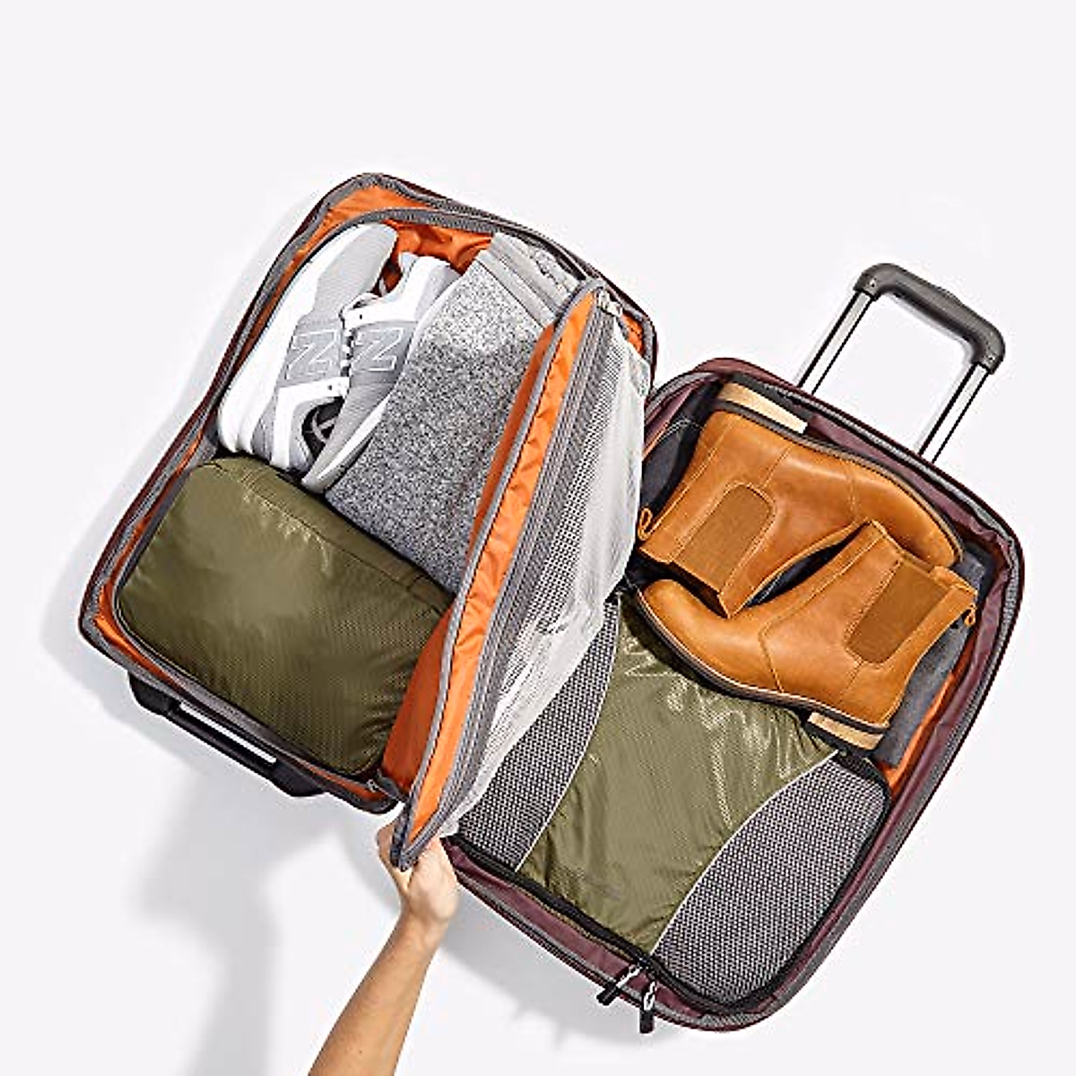 ebags ebags Mother Lode 21 Inches Carry-On Rolling Duffel - Luggage (Heathered Graphite)