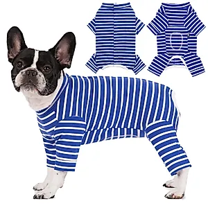 Axcimond Dog Onesie for Surgery Female Dog Surgery Recovery Suit Male Long Sleeve Recovery Suit for Dogs Spay Neuter Suit for Dogs After Surgery Small Medium Dogs Surgical Onesie Dog Cone Alternative