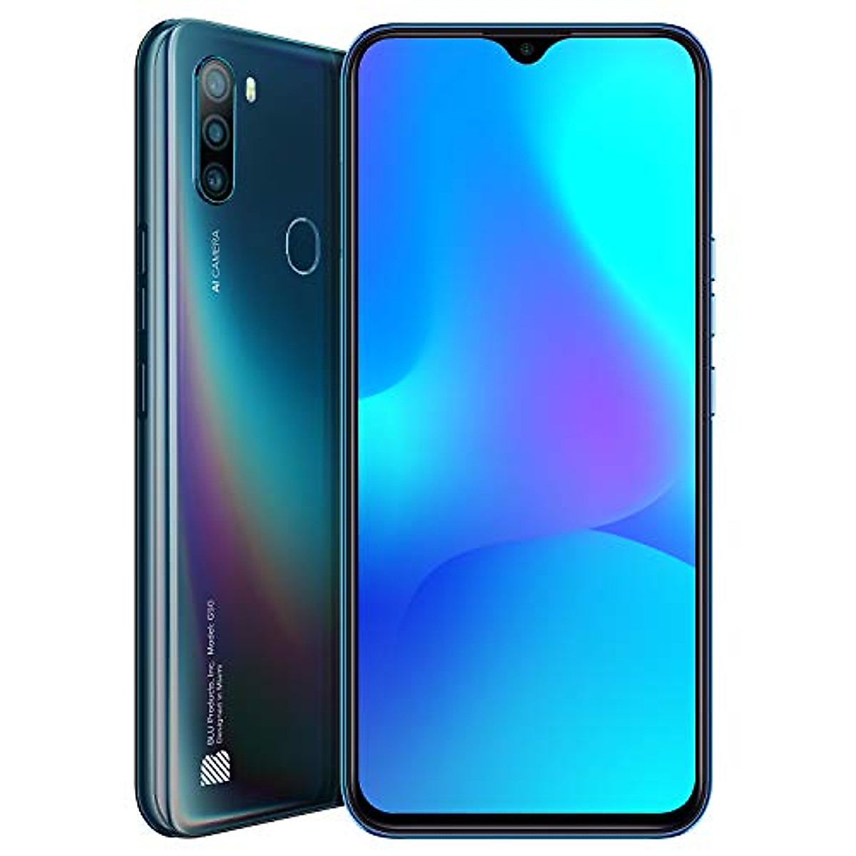 BLU G90 | 2020 | All Day Battery | Unlocked | US Version | US Warranty | 4/64GB | Blue