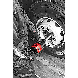 Chicago Pneumatic CP7783-6 Air Impact Wrench (1 Inch), 6 Inch Ext. Anvil, Air Gun Industrial Repair & Assembly Tool, D-Handle, Pinless Rocking Dog, Max Torque Output 1770 ft. lbf/2400 Nm, 2400 RPM