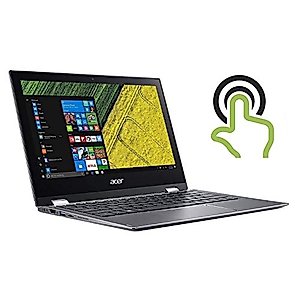 Acer High Performance Spin 2020, 11.6in FHD IPS 1920 x 1080 Multi-Touch Laptop, Intel Pentium N4200 Quad-core Up to 2.5GHz, 4GB RAM, 64GB SSD, 802.11ac WiFi, Bluetooth, HDMI, Win10 S (Renewed)