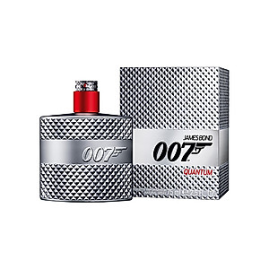 James Bond 007 Quantum Eau de Toilette Spray for Men, 2.5 Ounce