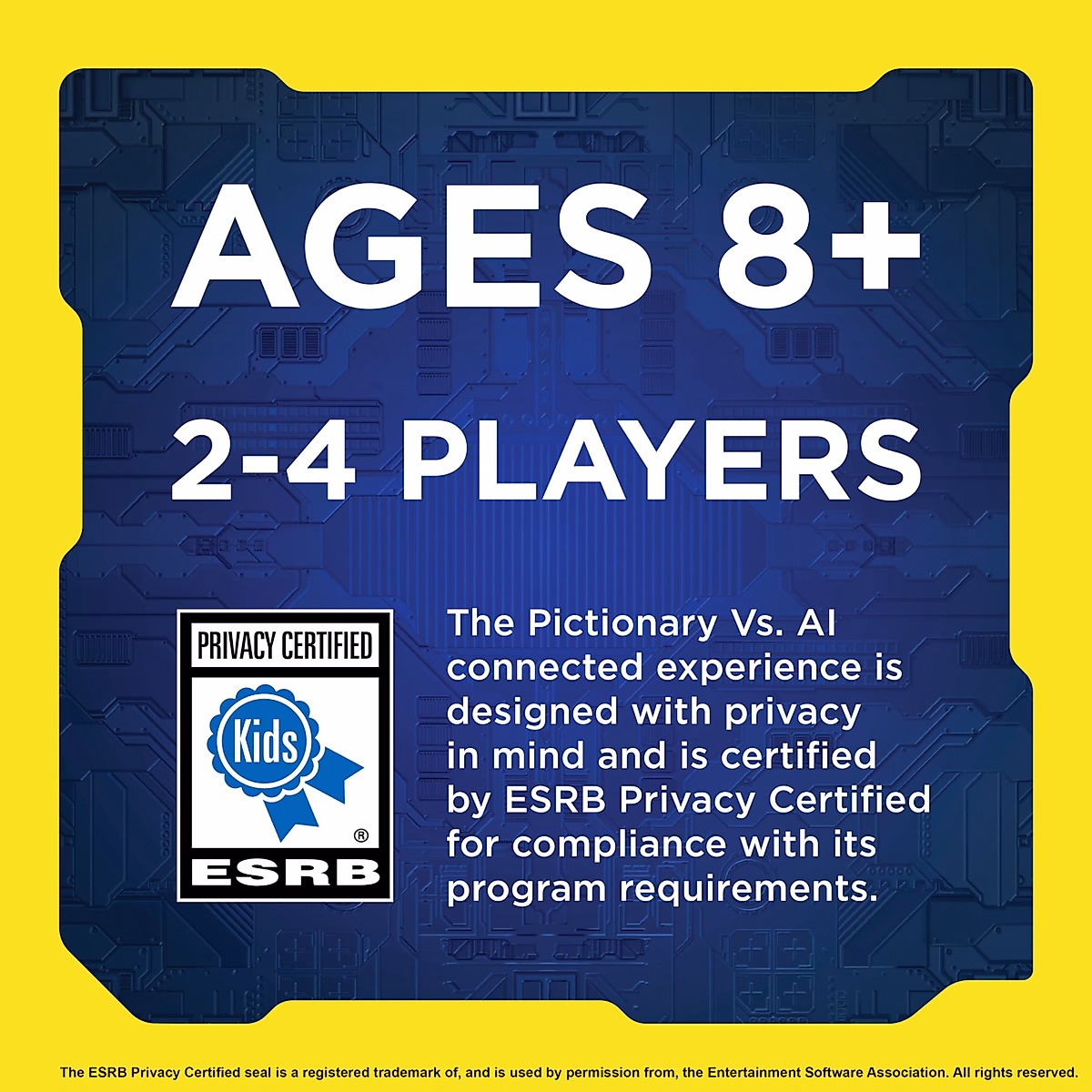 Mattel Games Pictionary vs. AI Family Game for Kids, Adults & Families Using Artificial Intelligence for 2 to 4 Players