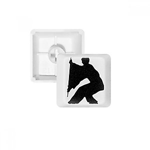 Kung Fu China Chinese Shaolin Stick Culture Keycap Mechanical Keyboard PBT Gaming Upgrade Kit