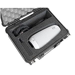 Case Club Case to Fit Meeting Owl - Heavy Duty Waterproof Case Fits Meeting Owl Standard, Pro, 2 or 3- Pre-Cut Foam is Ready To Go Out of The Box- Holds Expansion Mic, Cords, Accessories & Lock Adapter