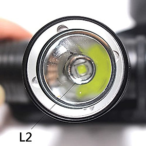 ICOBES Headlamp 5000 Lumen Underwater 100 Meter Dive Headlight 3 Mode Torch Lanterna Waterproof IPX8 18650 Waterproof Lamp Light Camping