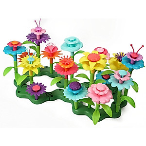 Axel Adventures Flower Garden Building Toy, Stem for 3 Year Old, Flower Building Toy Set, Build A Garden Stem Toy, Girl Toys Age 2-3 Years, Flower Garden Building Toys, Toddler Girl Toys Age 2-3 (46)
