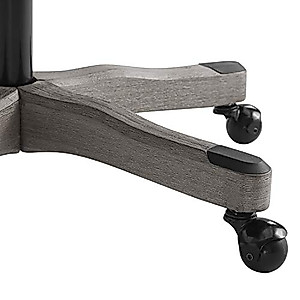 Linon Home Décor Honor Light Gray Office Chair, Grey